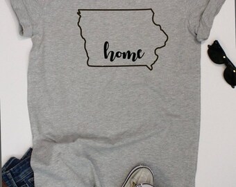 Iowa Native Shirt // Iowa Native T Shirt // Iowa Love // Born - Etsy