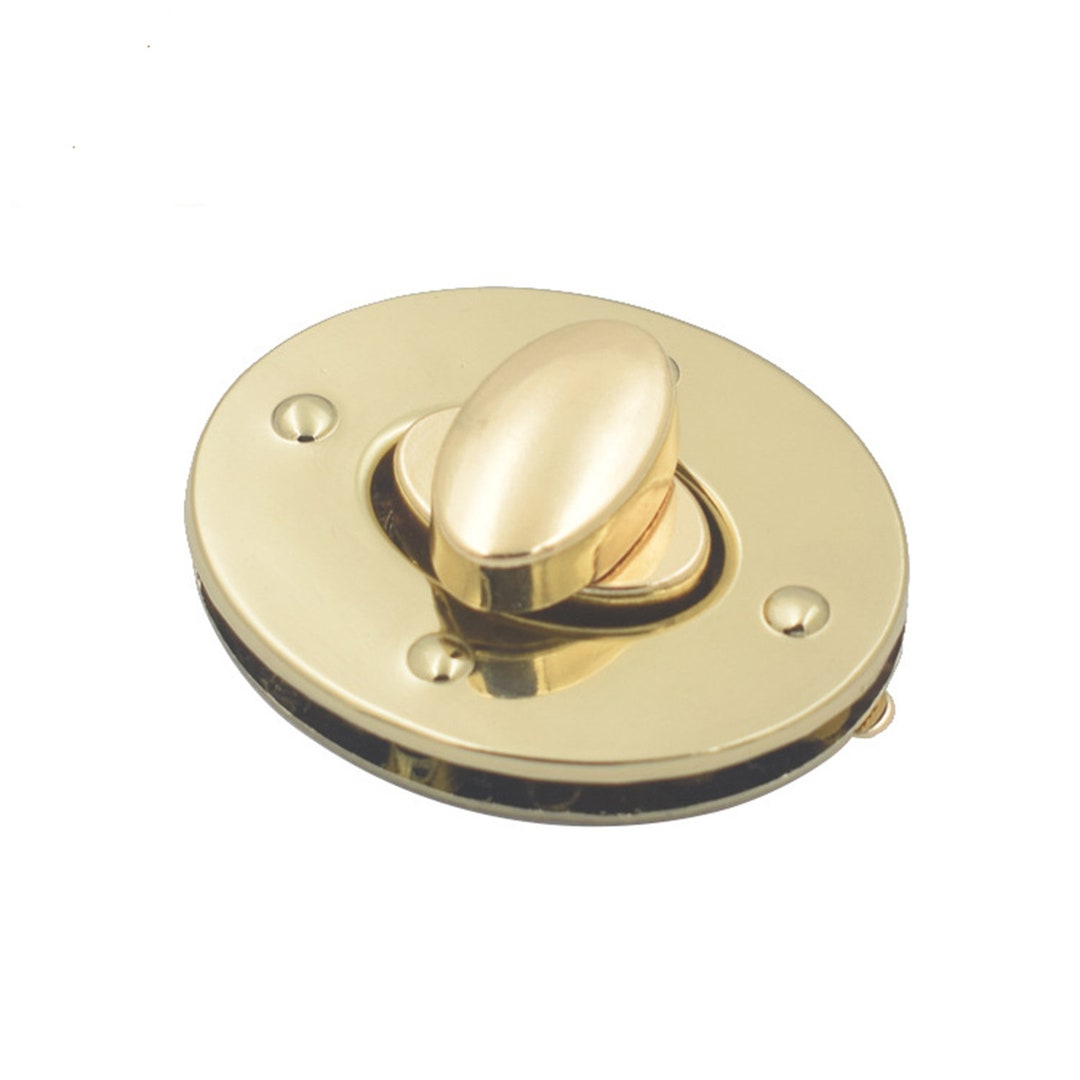 Oval-shaped Lock Hardware Lock Torsion Lock Bags Lock Catch Purse Lock ...