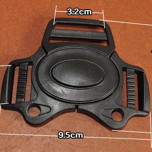 Black Backpack Plastic Buckle, Belt Buckle, Strap Buckle, Suitcases ...