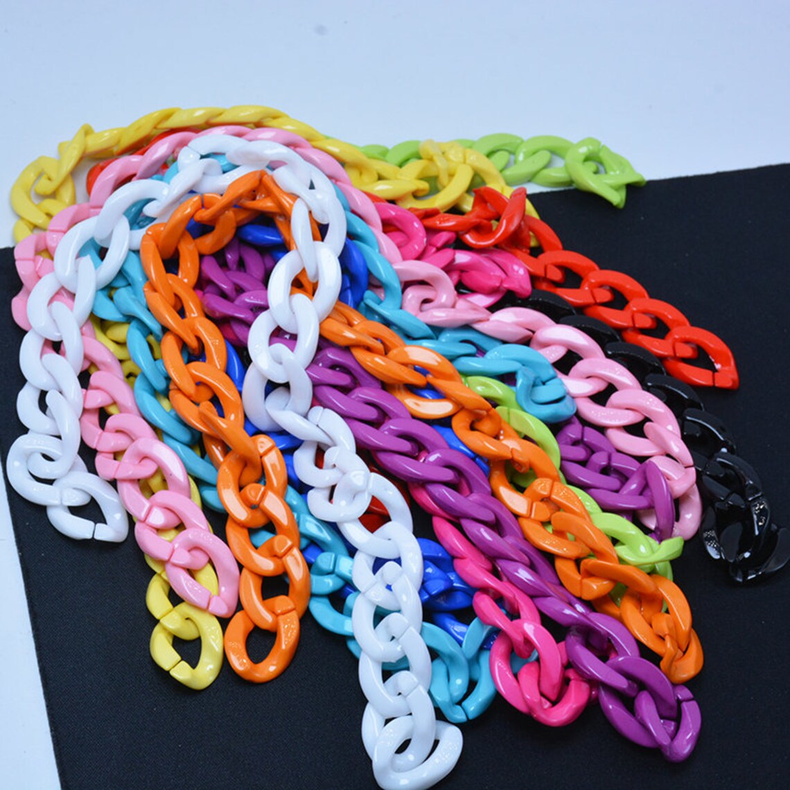 17mm Plastic Bag Chain Black Purse Chain Light Weight Mini Bag - Etsy UK