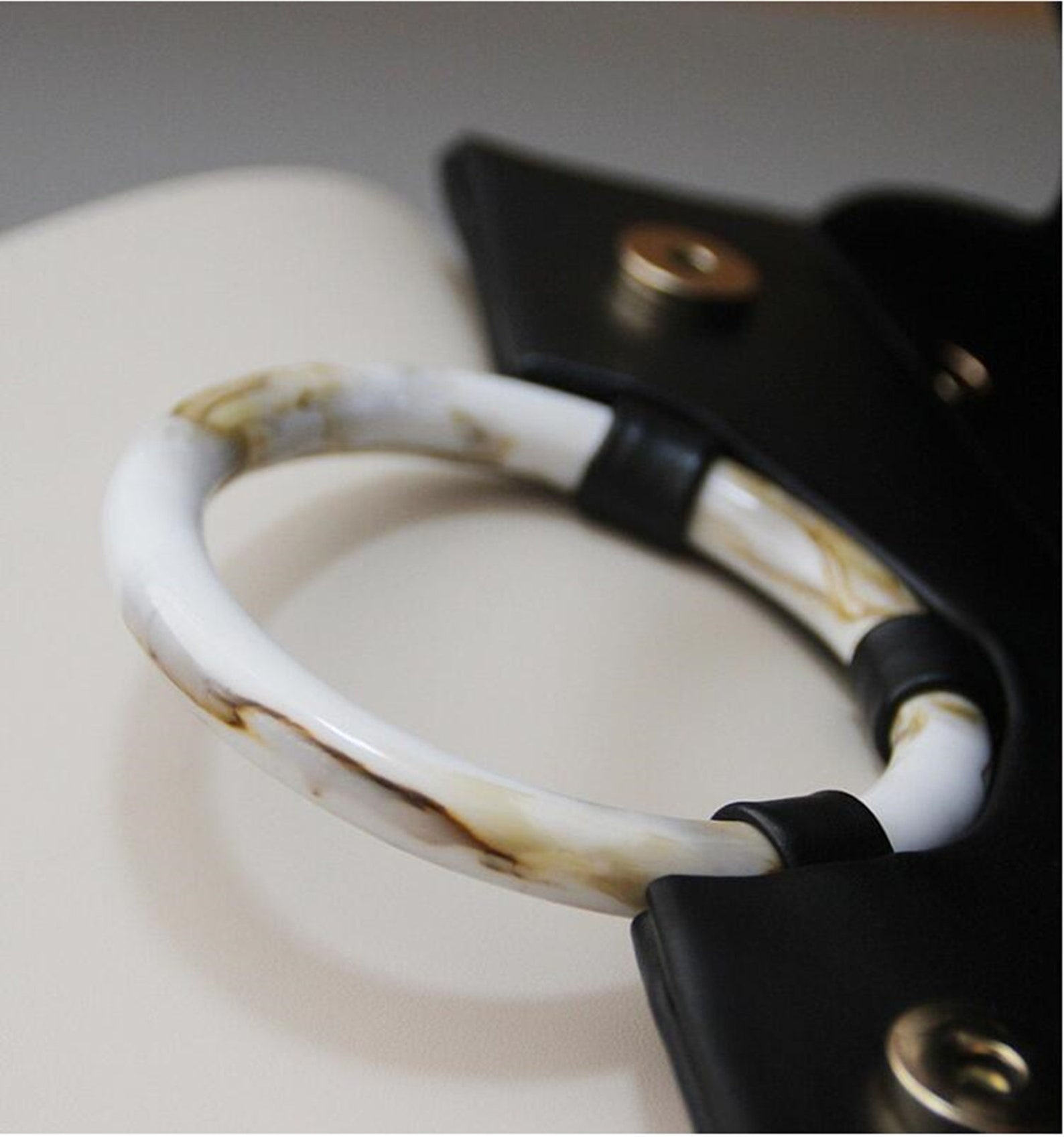 10cm Resin Circle Handle Fashion Acrylic Handle Round D-shaped - Etsy