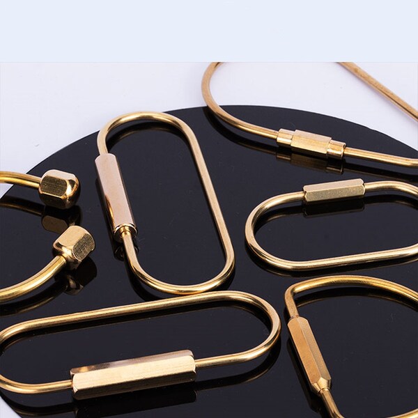 Copper Key Ring - Etsy