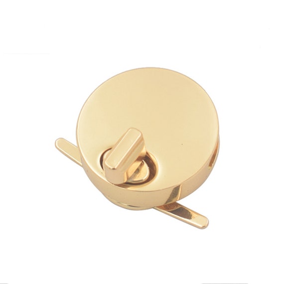 Mini Fashion Bag Lock Button Wallet Handbag Round Lock Button | Etsy