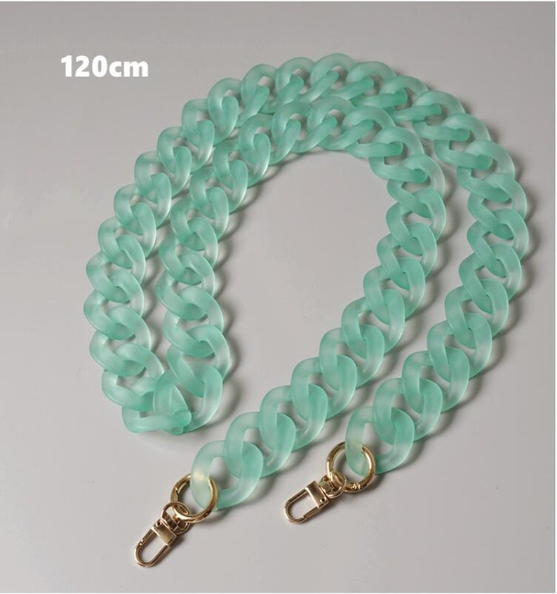 Acrylic Purse Chain Resin Chain Decorative Chain Bag Chain | Etsy