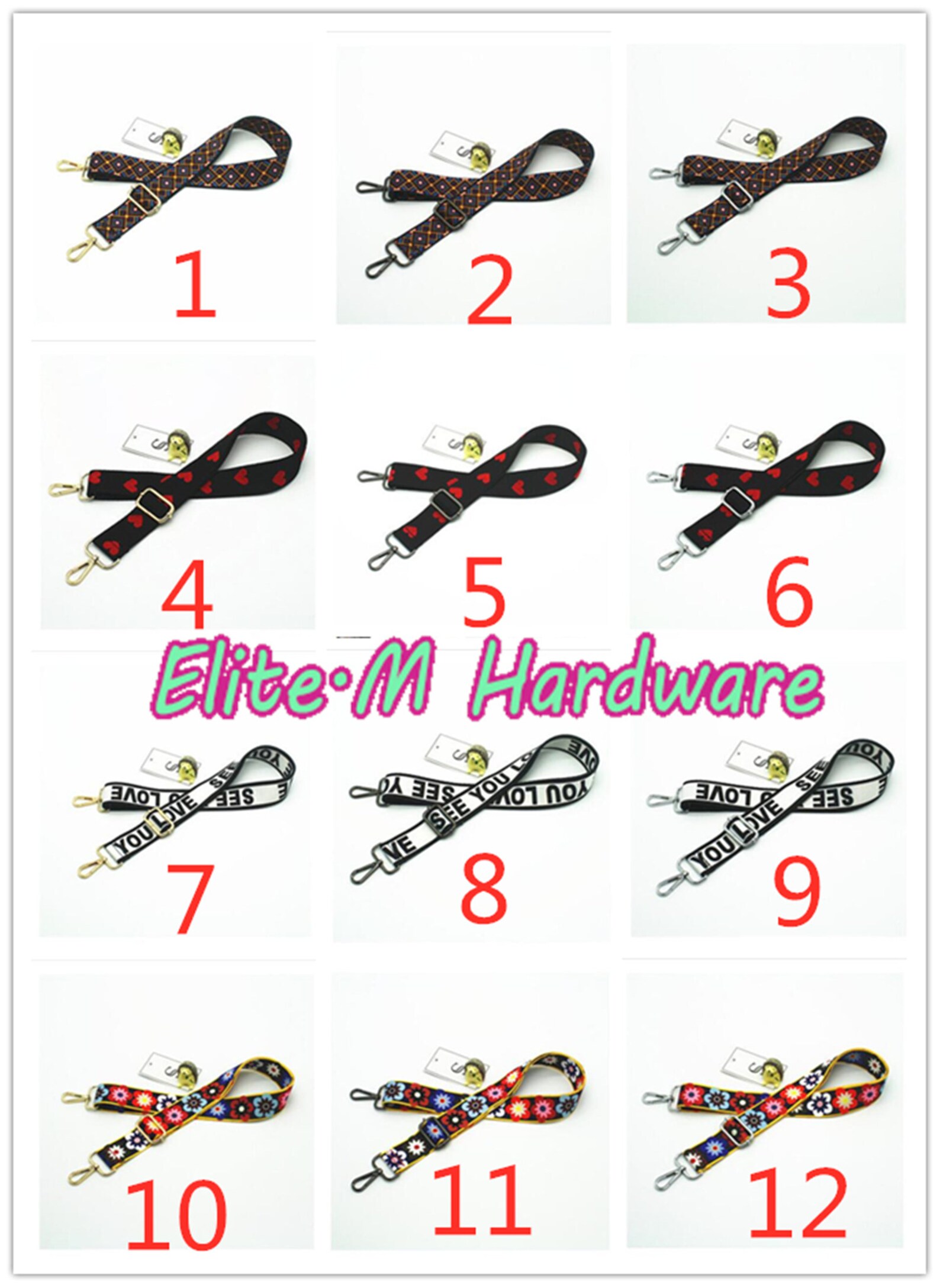 1PC 3.8cm Width Cotton Webbing Strap Nylon Bag Handle - Etsy