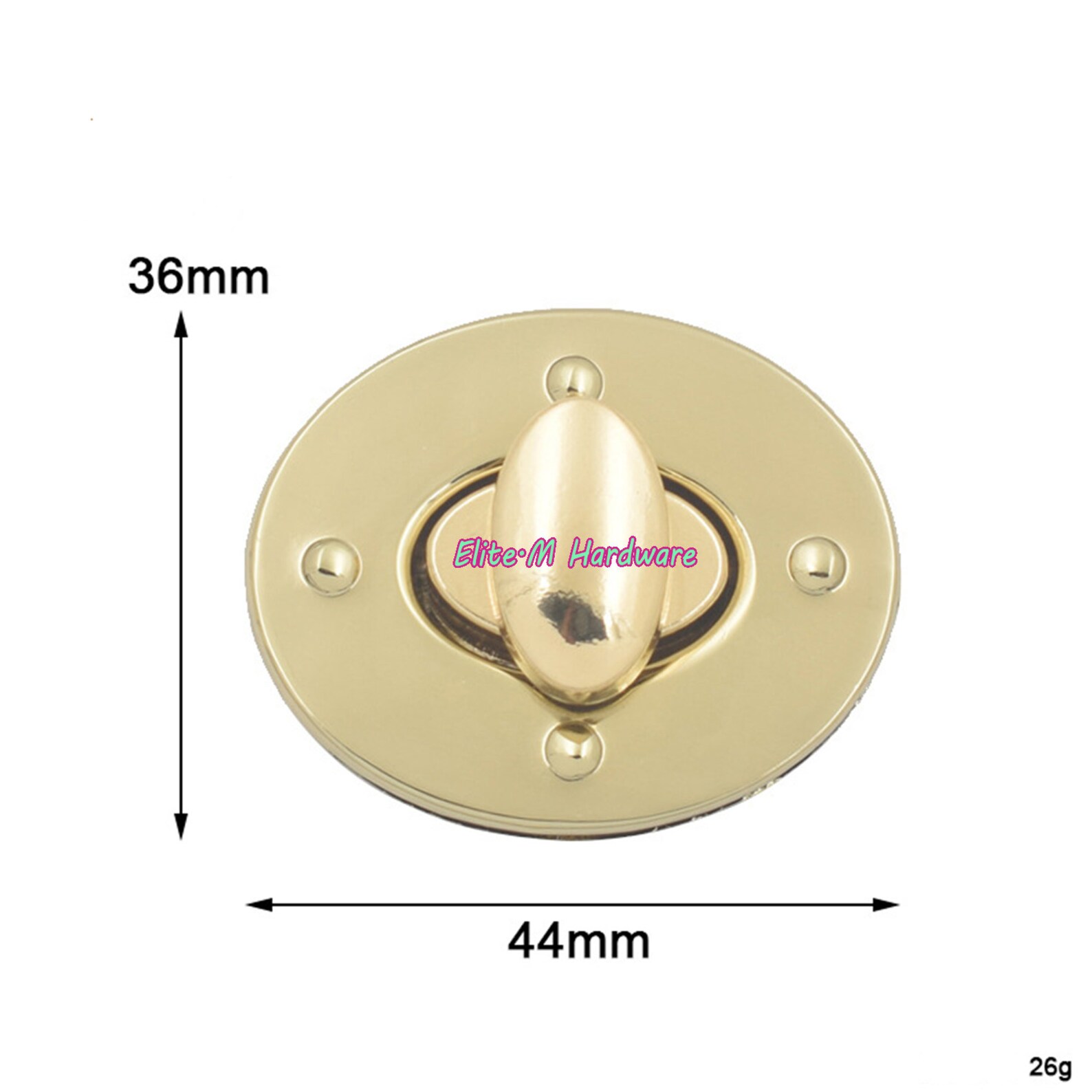 Oval-shaped Lock Hardware Lock Torsion Lock Bags Lock Catch - Etsy