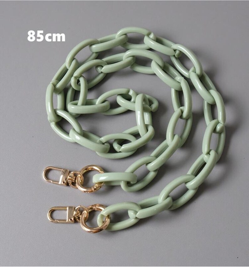 Fresh Resin Chain Thick Chain Acrylic Custom Chain Single | Etsy