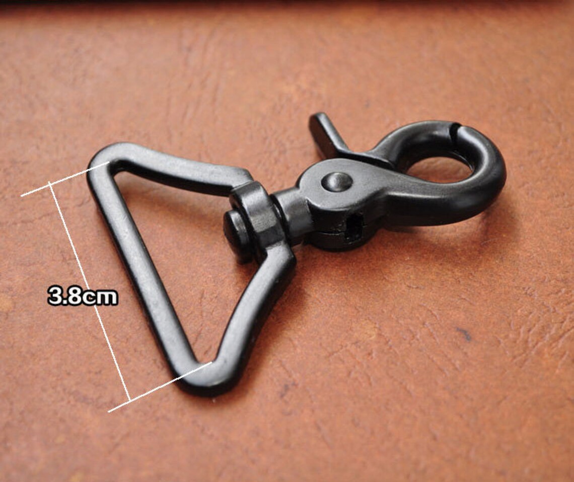 3.8cm Black Metal Hook Belt Hook Strap Hook Backpack Hook | Etsy