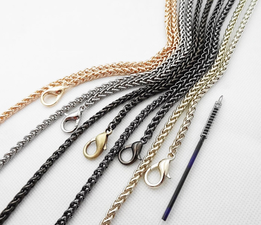 5mm Golden Purse Wheat Chain, Purse Strap, Wheat Chain, Chain Strap ...