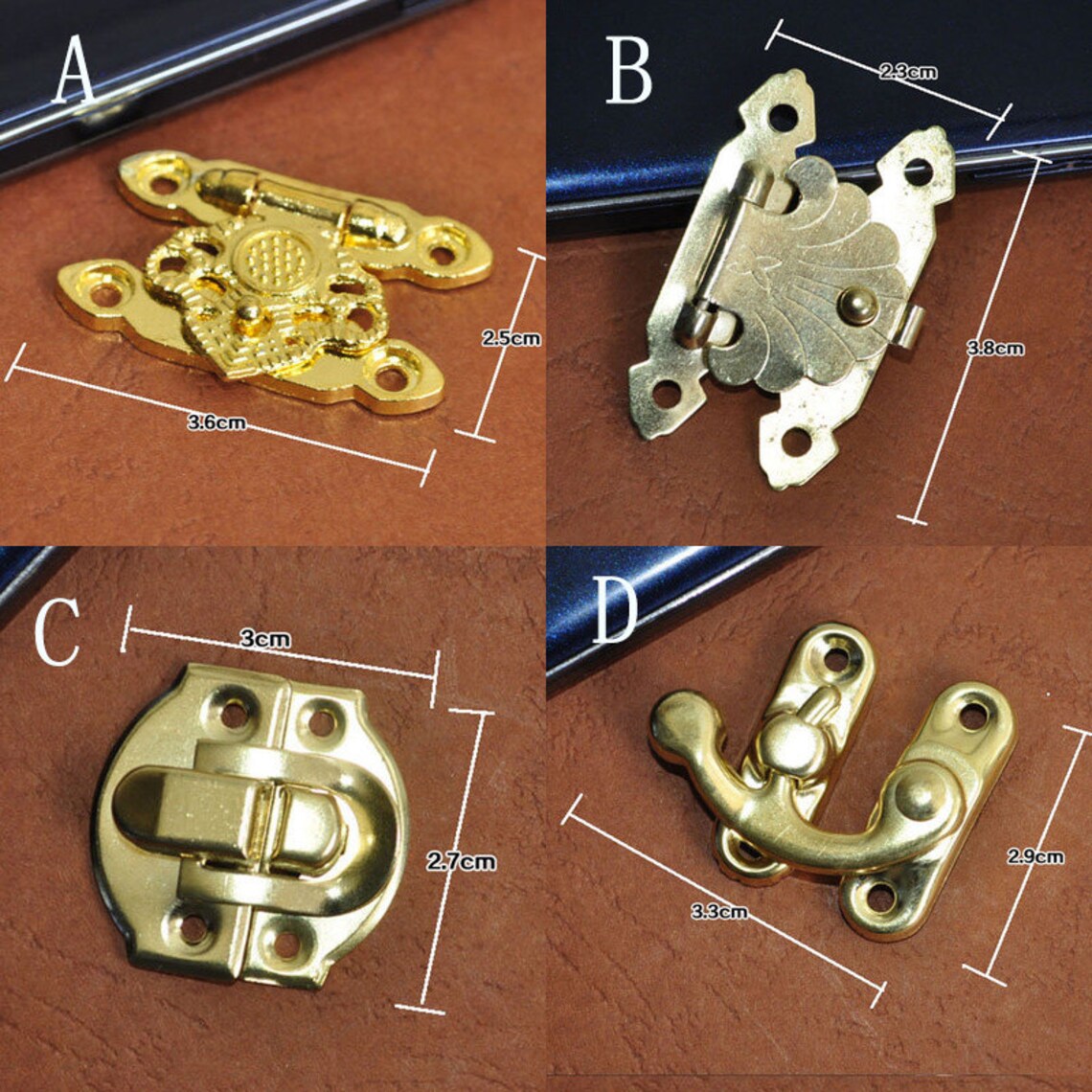 Lock and Key Accessoriesbox Hardwarewood Box Clasp Hardware - Etsy