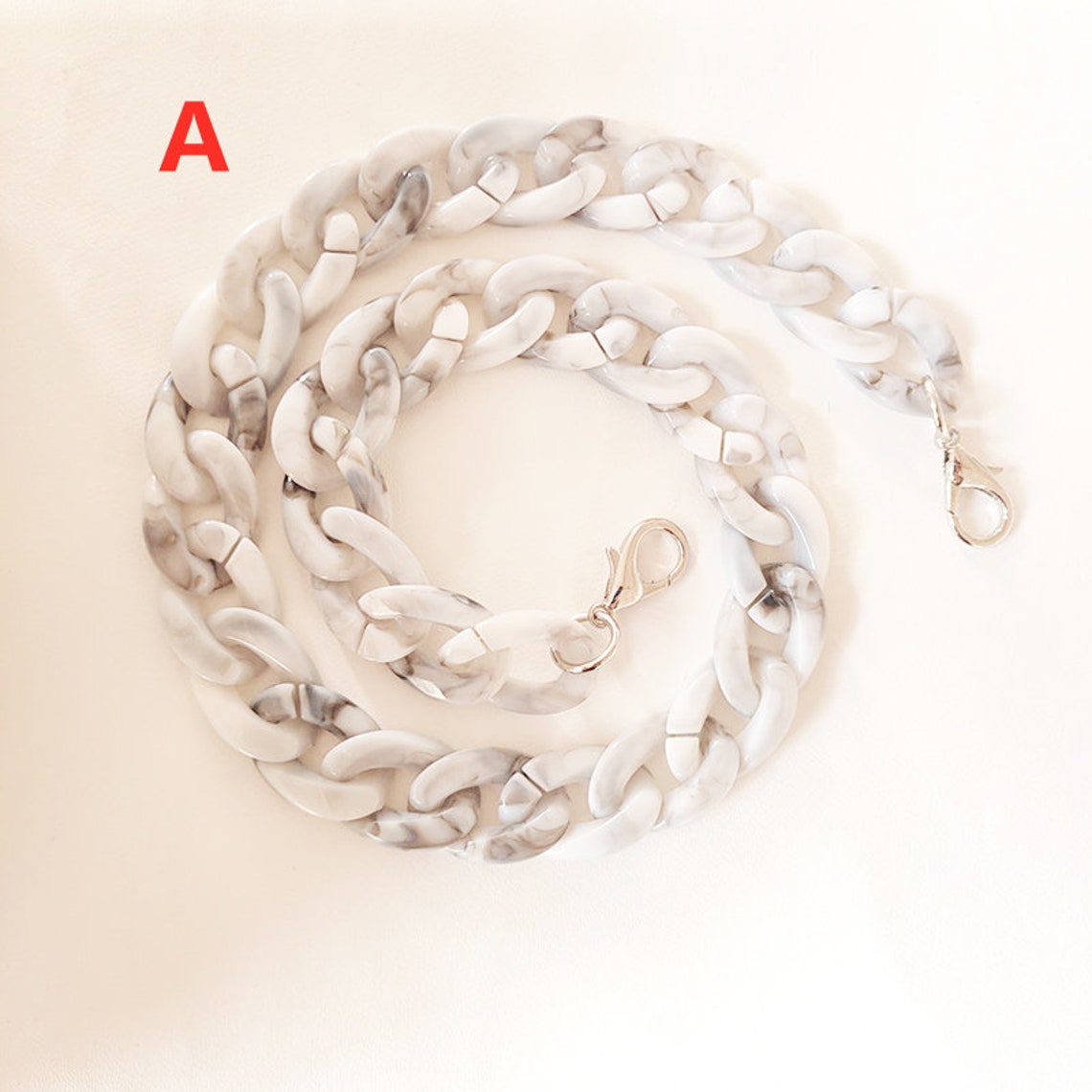 Acrylic Purse Chain Resin Bag Chain Bag Accessories Removable | Etsy