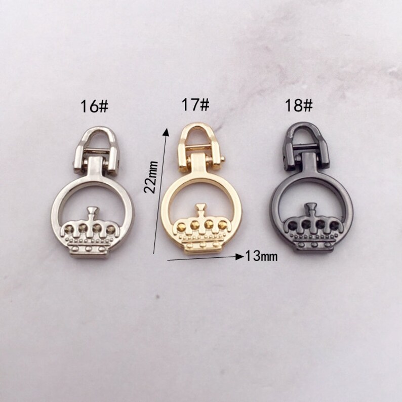 Silver Metal Zipper Pull Zipper Decorative Pull for Clothing - Etsy