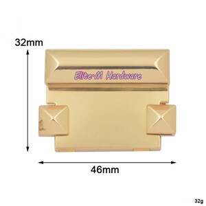 Hardware Square Lock Metal Hardware Organs Lock Bags Lock Catch Lock ...