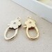 10PCS Golden Flower Hardware Clasp, Chain Strap Clasp, Nice Handbag ...