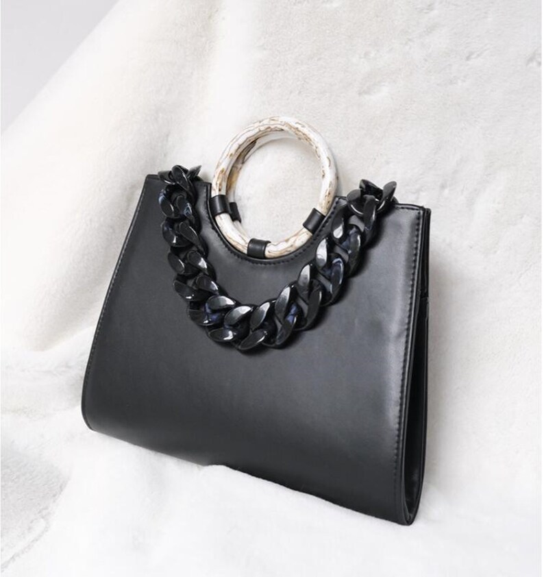 Bag Decorative Chain Acrylic Resin Chain Bag Accessories Bag - Etsy