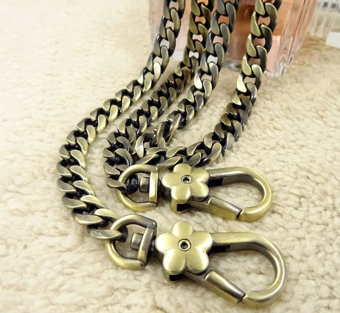 9mm Bronze Purse Curb Chain Metal Chain Handbag Supply | Etsy