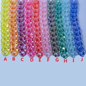 High Quality 2cm Decorative Chain DIY Mini Bag Transparent - Etsy