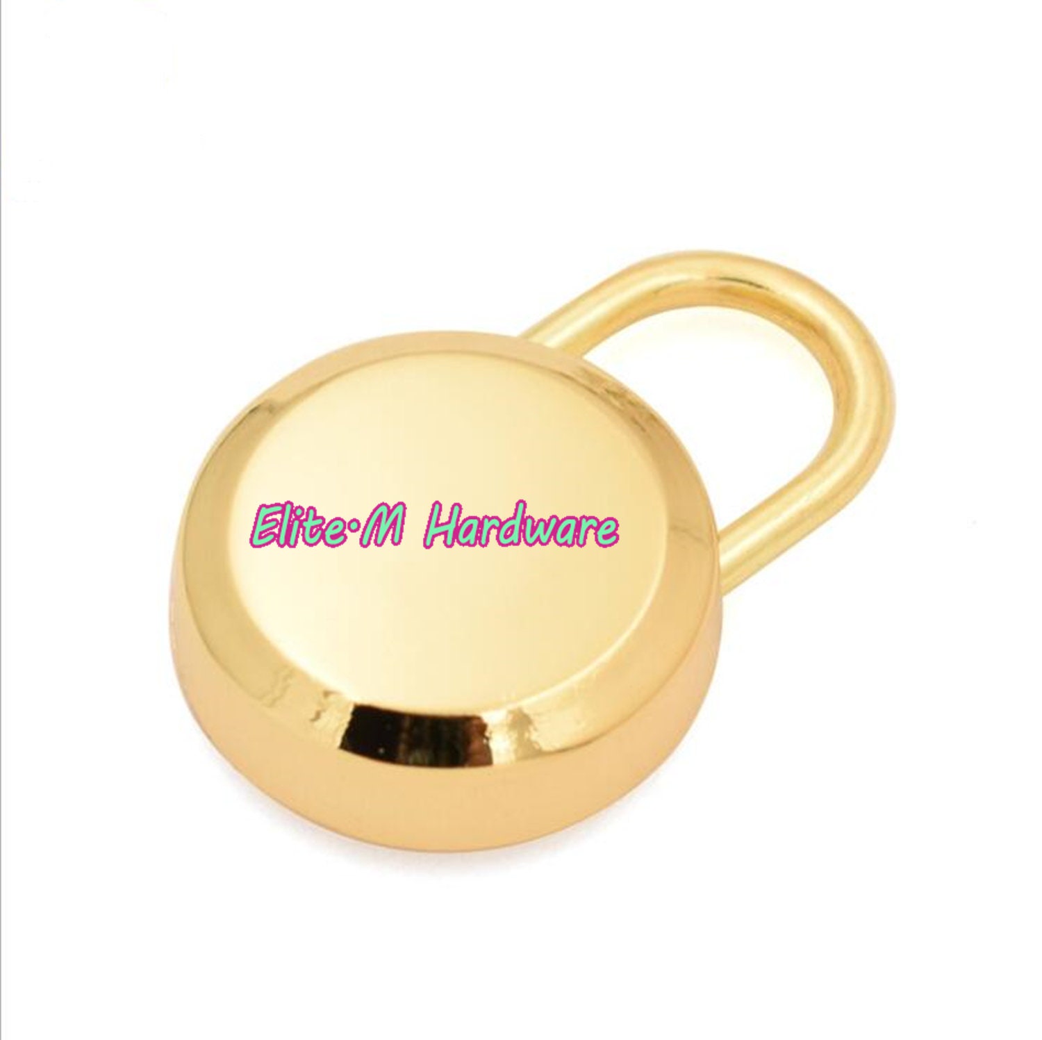 Handbag Round Padlock Round Circle Turn Snap Purse Lock | Etsy