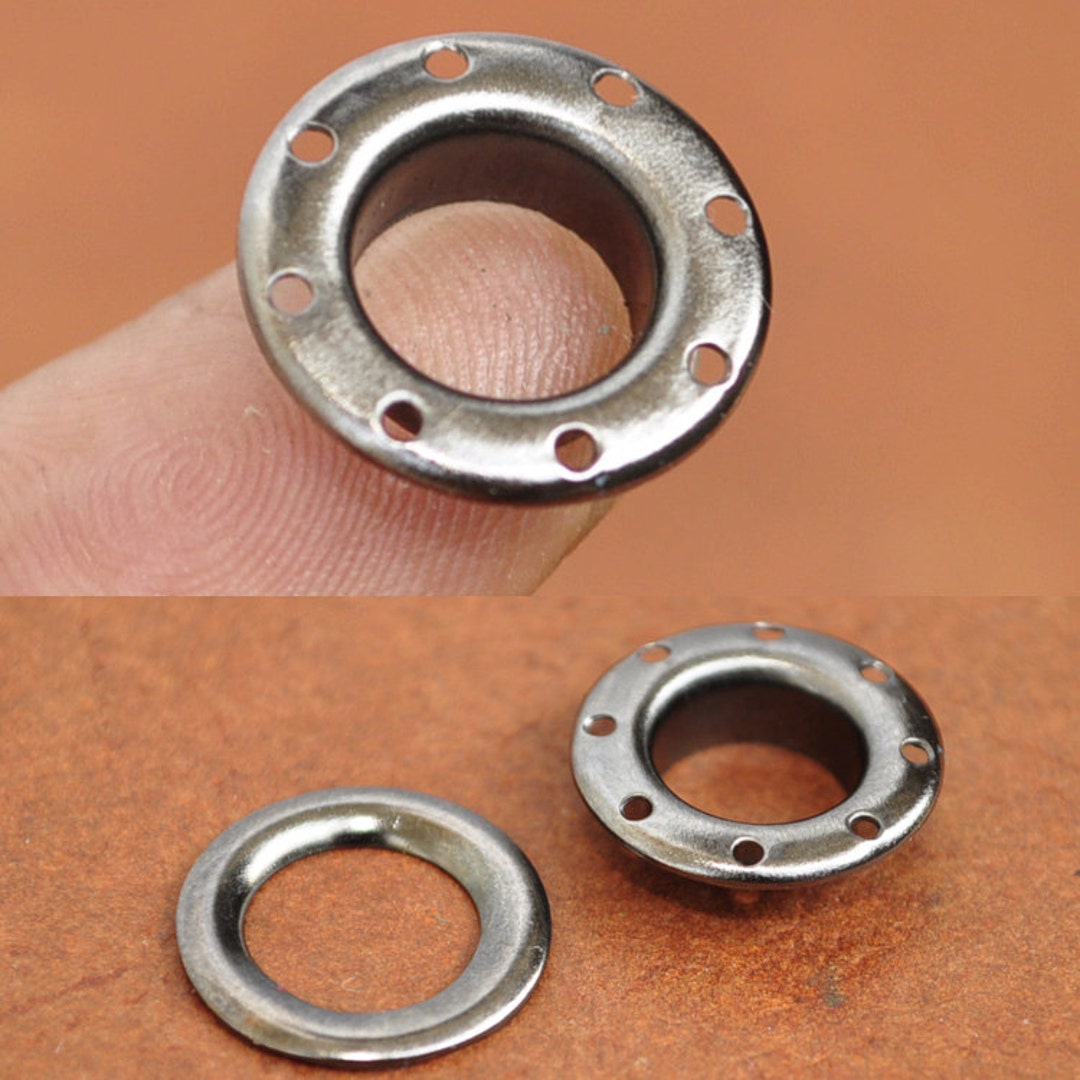 20 Sets 9mm Gunmetal Shoes Eyelet Grommetshandbag Metal - Etsy