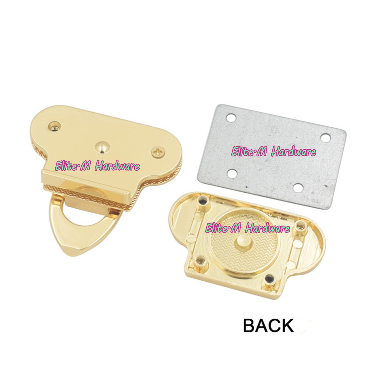 Magnetic Locks Purse Lock Purse Hardware Suitcase Lock Metal - Etsy