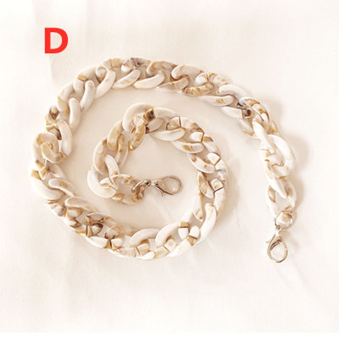 Acrylic Purse Chain Resin Bag Chain Bag Accessories Removable | Etsy