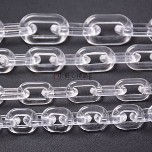 High Quality Transparent Acrylic Pure Chain Light Weight Bag - Etsy