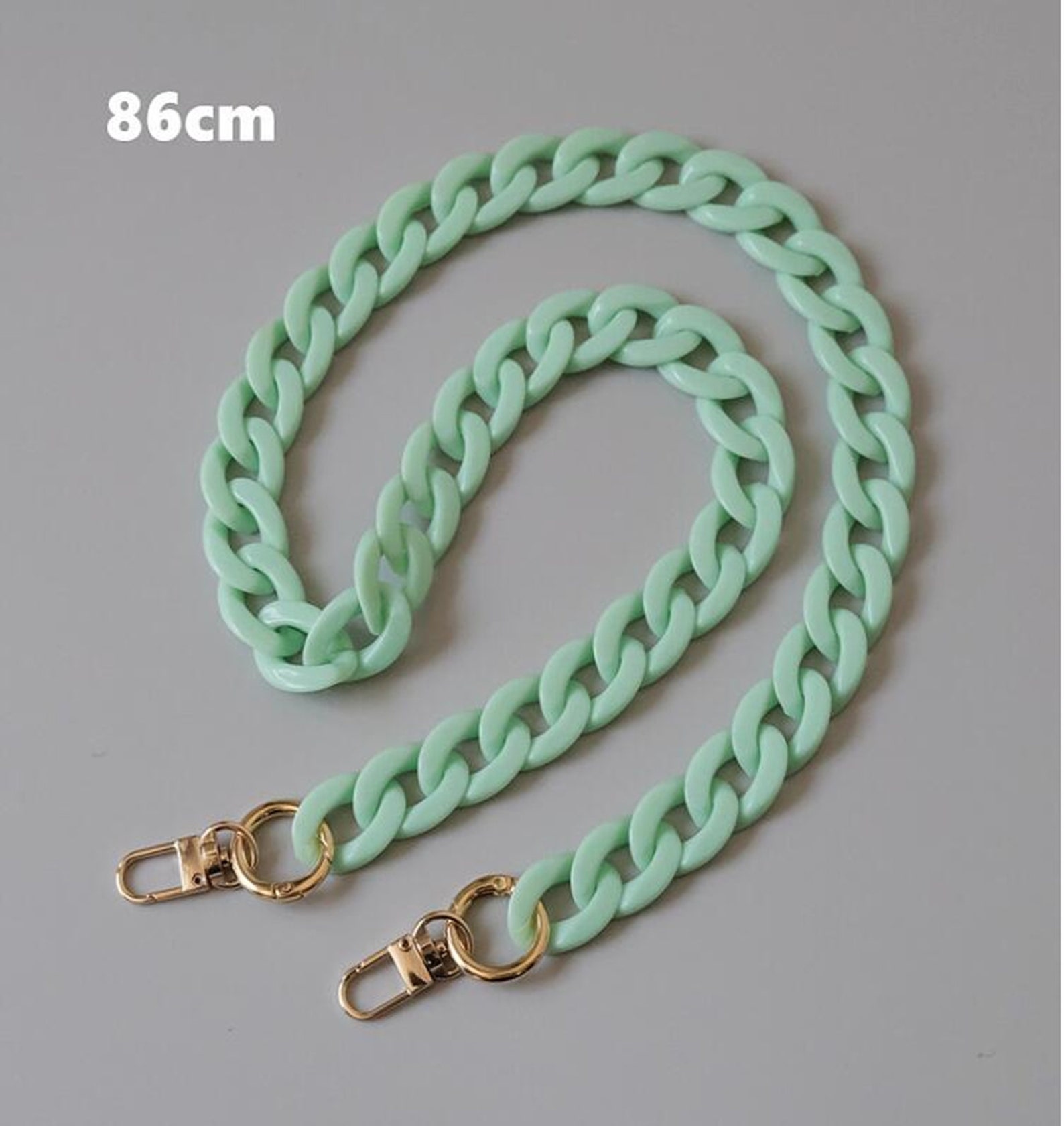 Fresh Resin Chain Thick Chain Acrylic Custom Chain Single | Etsy