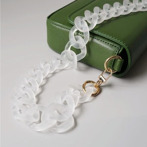 Acrylic Purse Chain Resin Chain Decorative Chain Bag Chain - Etsy