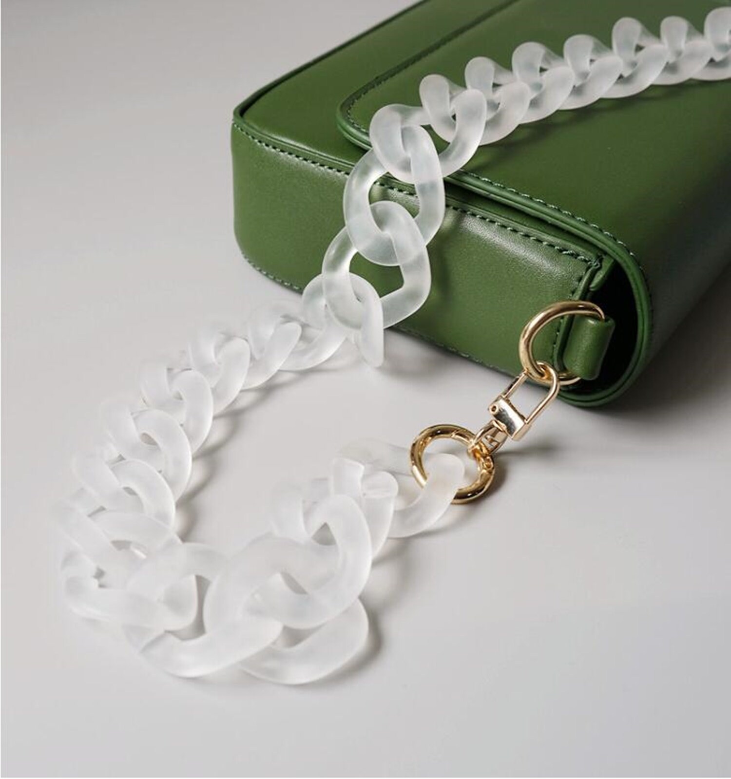 Acrylic Purse Chain Resin Chain Decorative Chain Bag Chain | Etsy