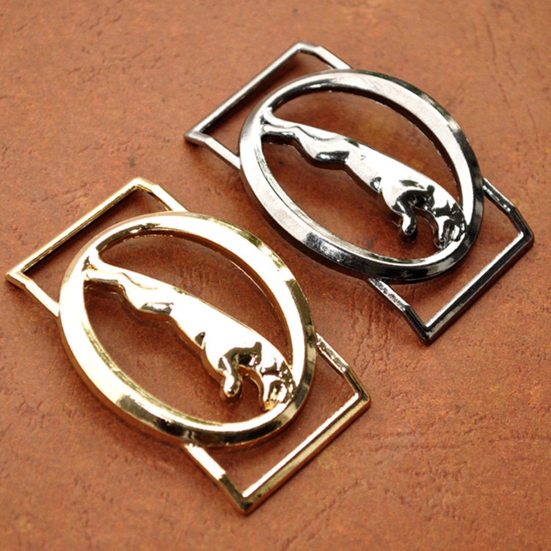 Golden Leopard Handmade Clasp, Shoes Clasp,siding Clasp,metal Clasp ...