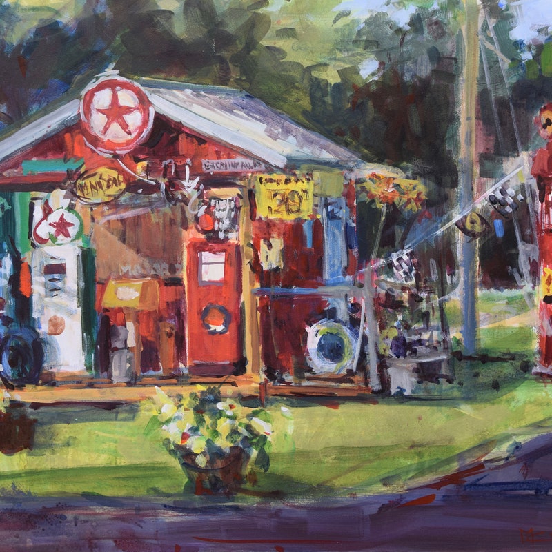 Antique Gas Station Decor - Etsy