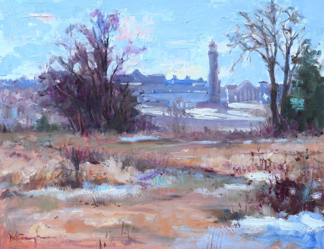 Original Vista Landscape Oil Painting - Etsy