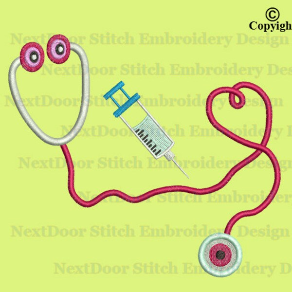 Syringe Embroidery - Etsy