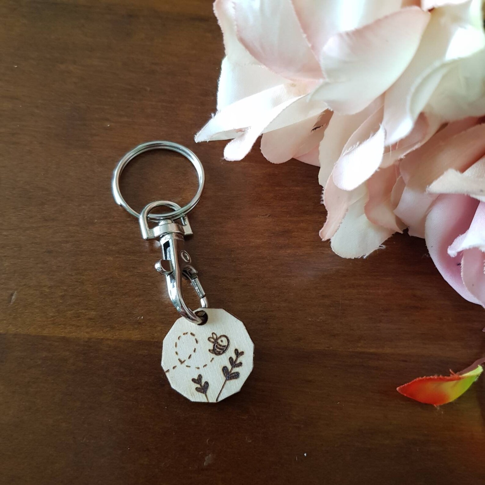 Personalised Trolley Token Wooden Shopping Coin Novelty | Etsy