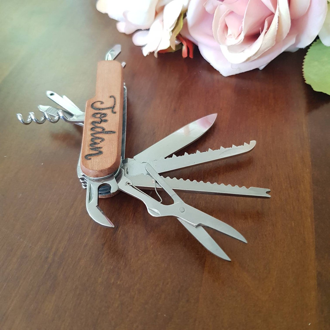 Personalised pen knife penknife utility knives gift for | Etsy