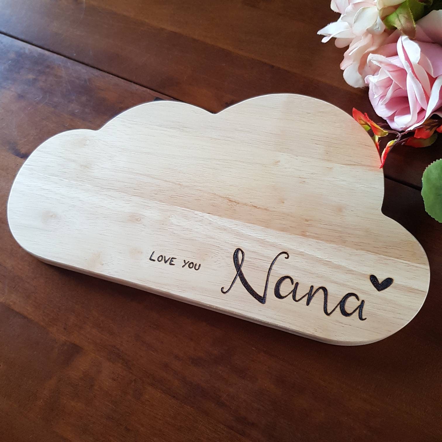 Personalised Chicken Board Custom Pig Board Gift Cloud - Etsy UK