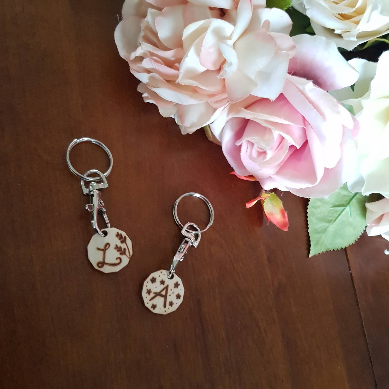 Personalised Trolley Token Wooden Shopping Coin Novelty | Etsy UK