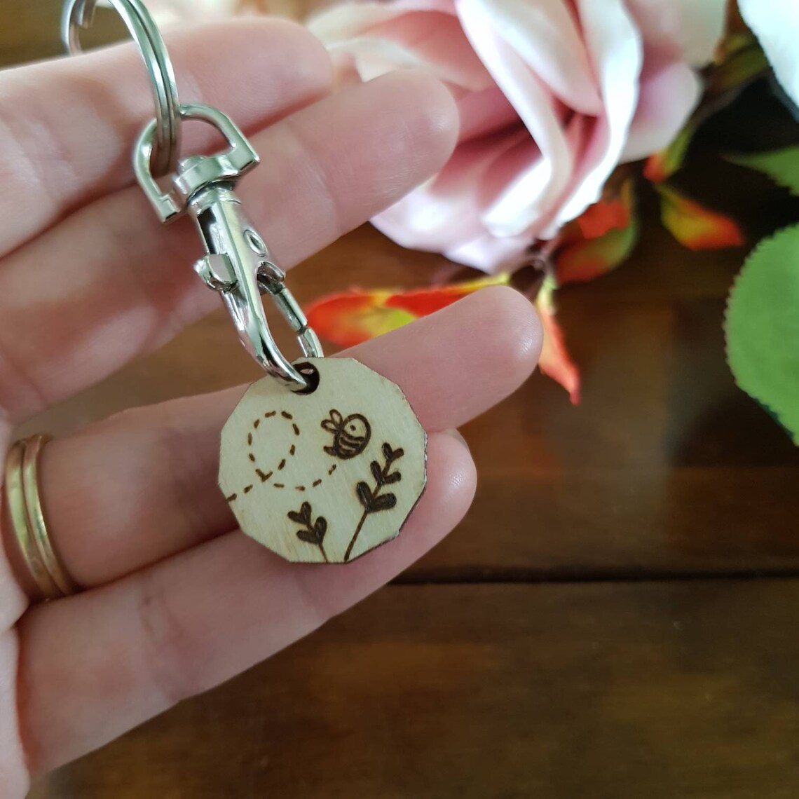 Personalised Trolley Token Wooden Shopping Coin Novelty | Etsy