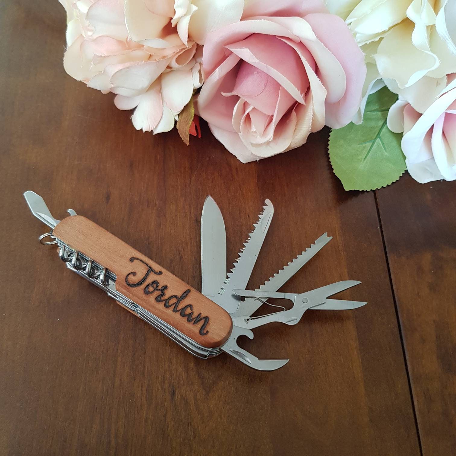 Personalised pen knife penknife utility knives gift for | Etsy