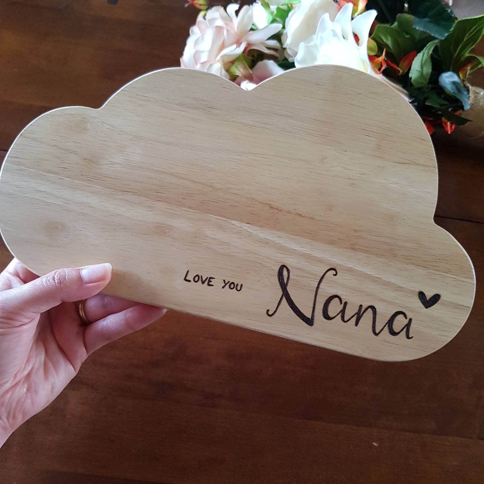 Personalised Pig Board Custom Chicken Board Gift Cloud - Etsy