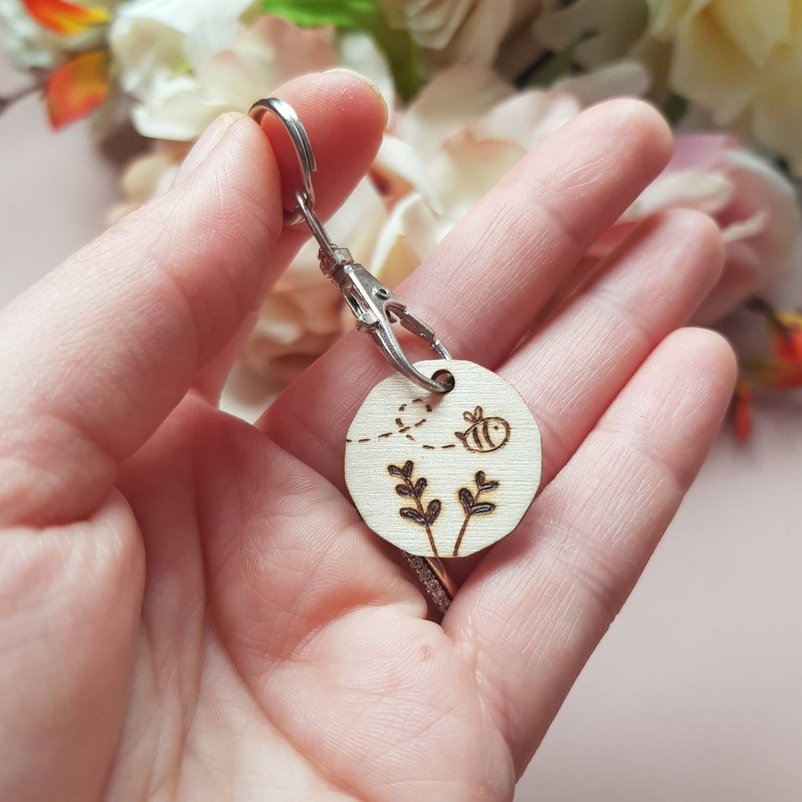 Personalised Trolley Token Wooden Shopping Coin Novelty | Etsy UK
