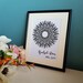 Personalised Home Mandala Art Print, New House Gift, Printable, Home ...