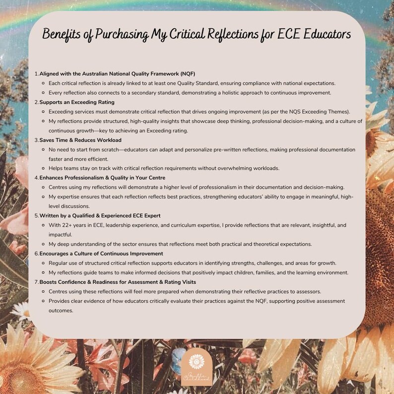 Critical Reflection Template for ECE Leaders to Reflect Assessment and ...
