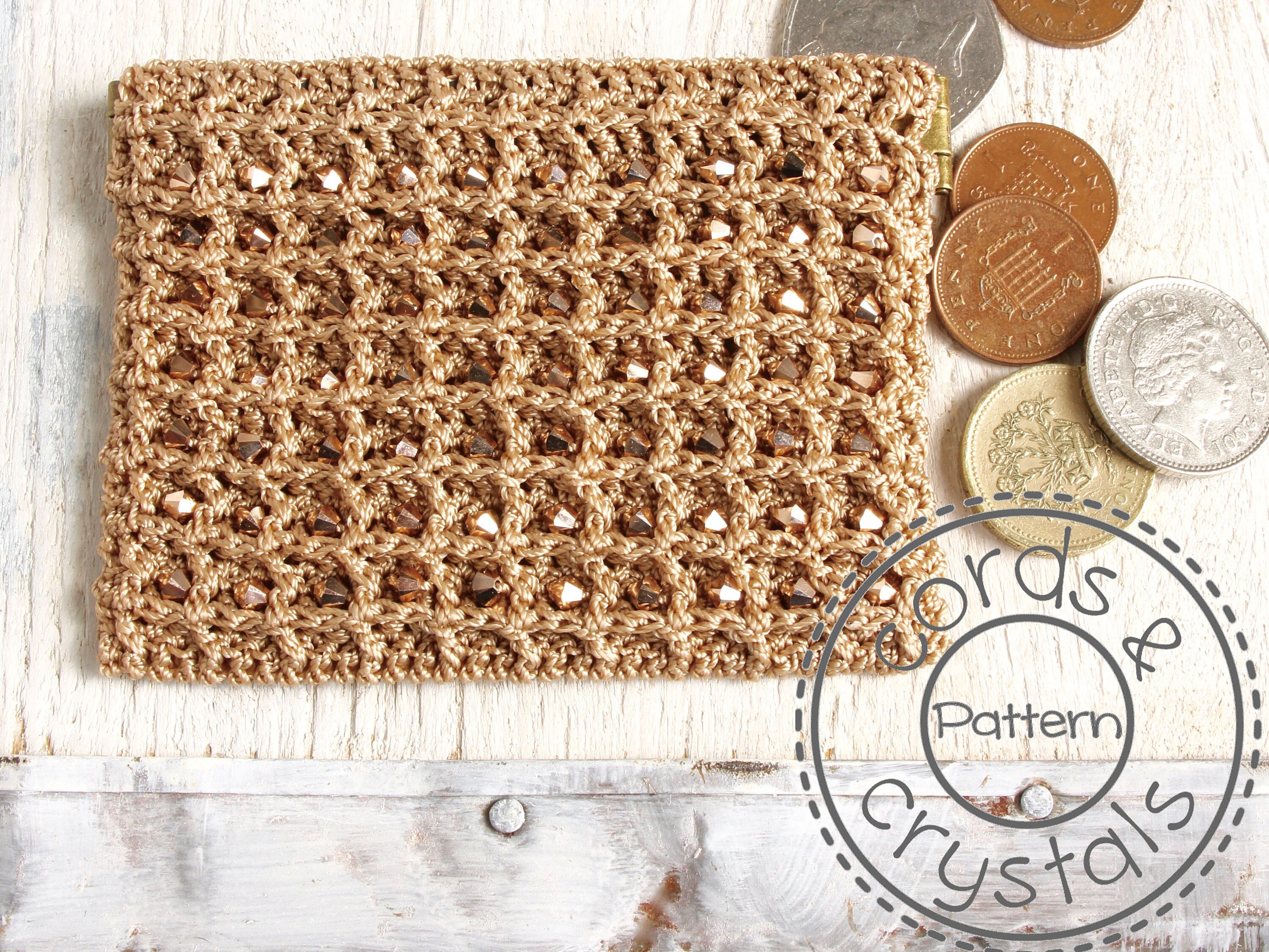 Crochet Crystal Purse Pattern - Etsy UK