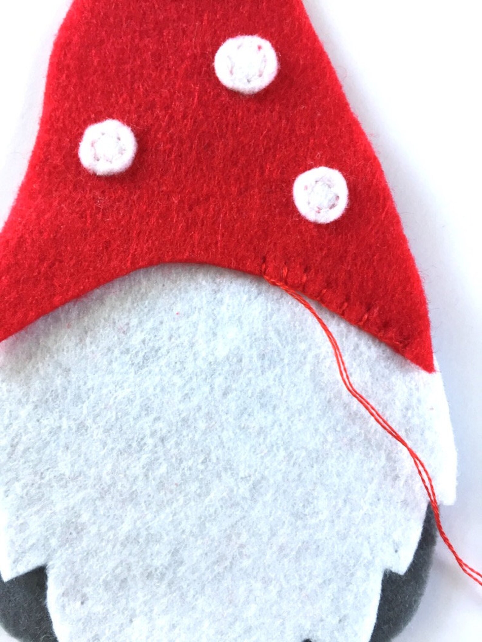 Swedish Gnome Ornament Pattern, Scandinavian Gnome, Christmas Gnome ...