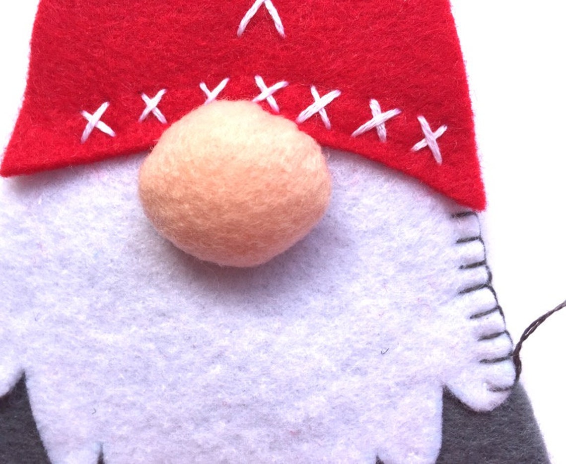 Swedish Gnome Pattern Felt Gnome Pattern PDF Felt Gnome - Etsy UK