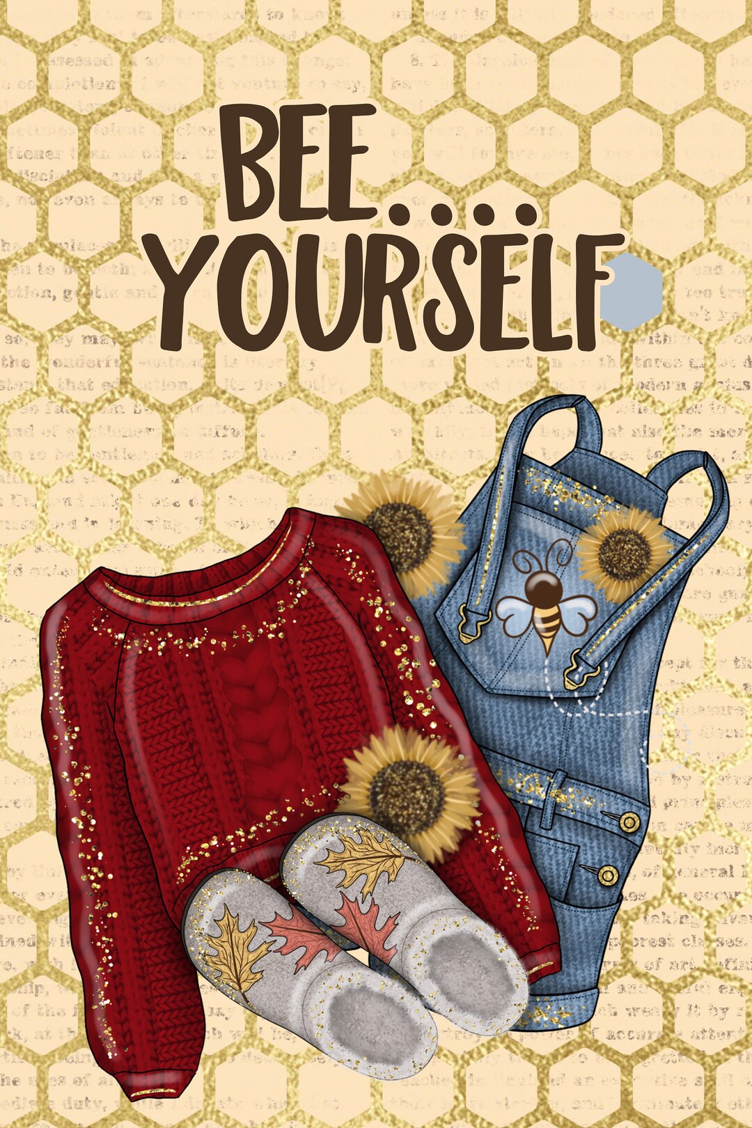 BEE YOURSELF Dashboard | Journaling Card for Ringed Planners ...