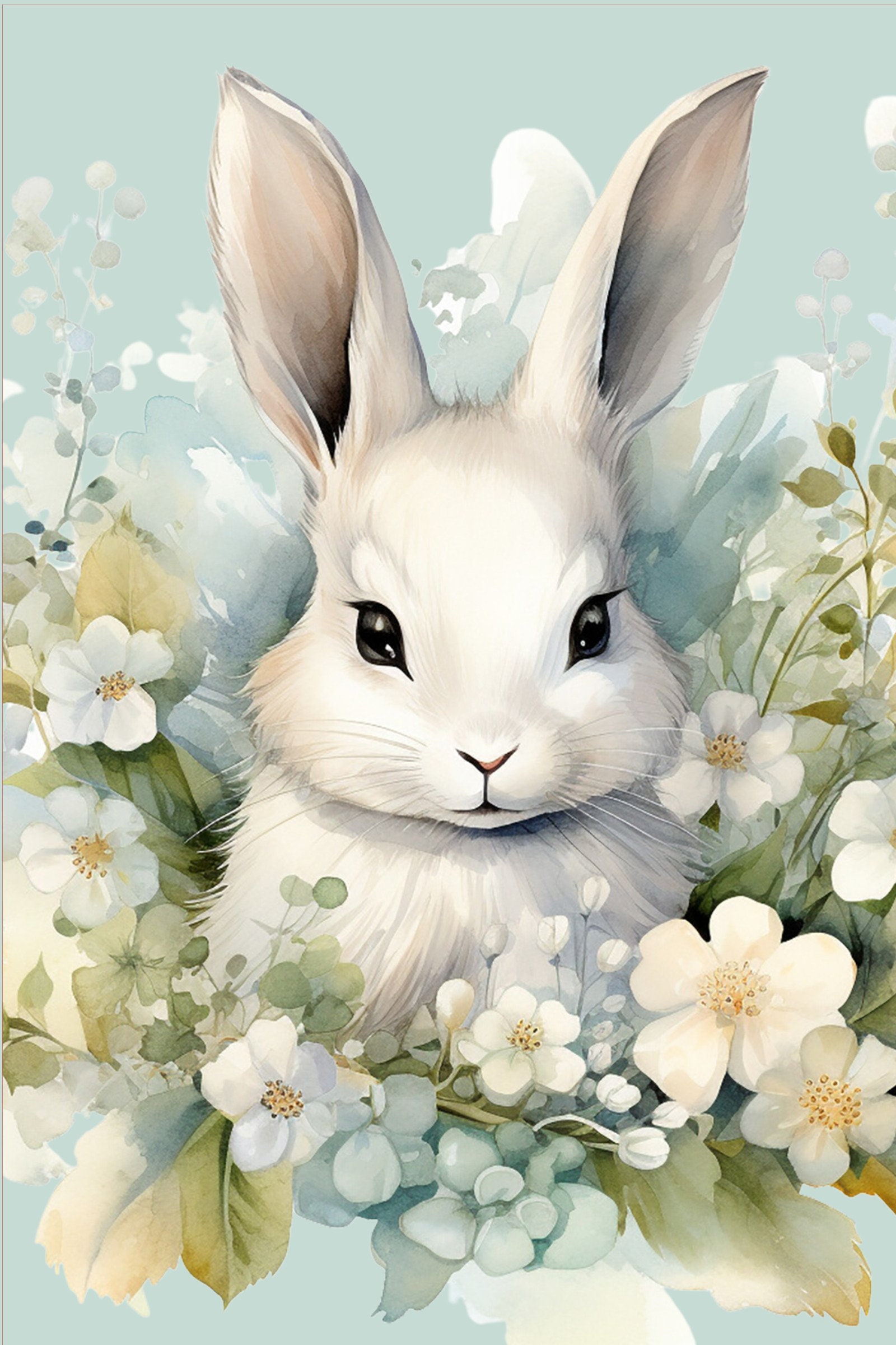 SPRING BUNNY Quote Books Dashboard Journaling Card for Ringed Planners ...