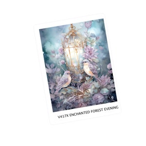 ENCHANTED FOREST EVENING Weekly Planner Sticker Kit | Vertical Planner ...