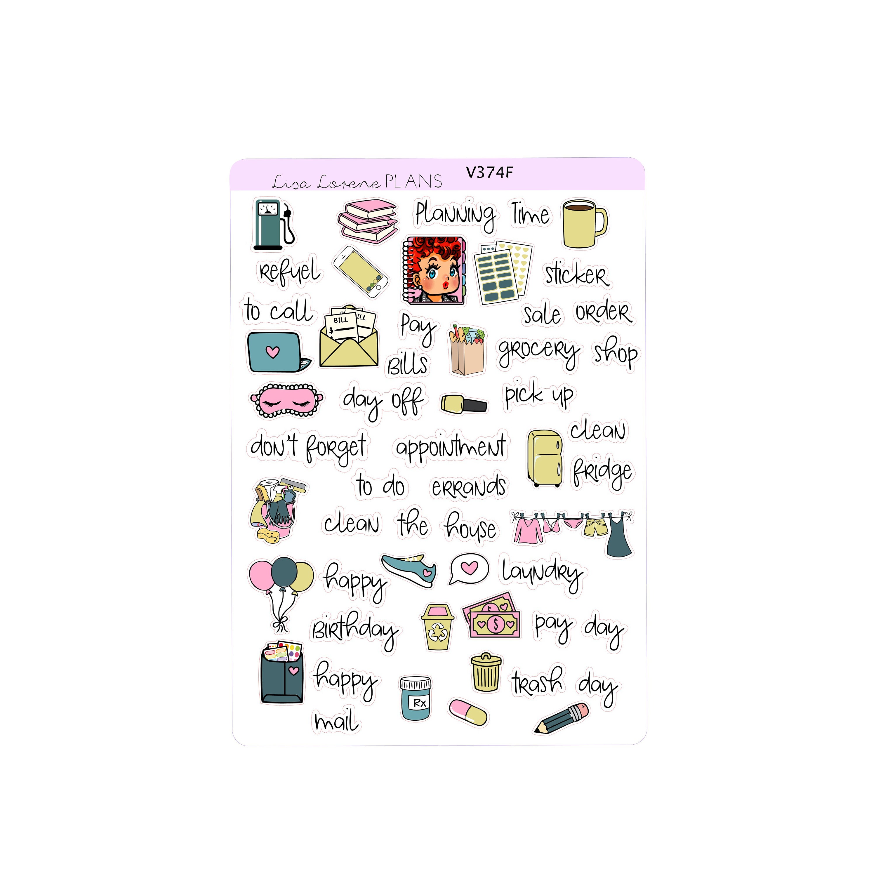SOME 'SPLAINING TO Do Weekly Sticker Kit | | 7x9" Ec Vertical Planner ...